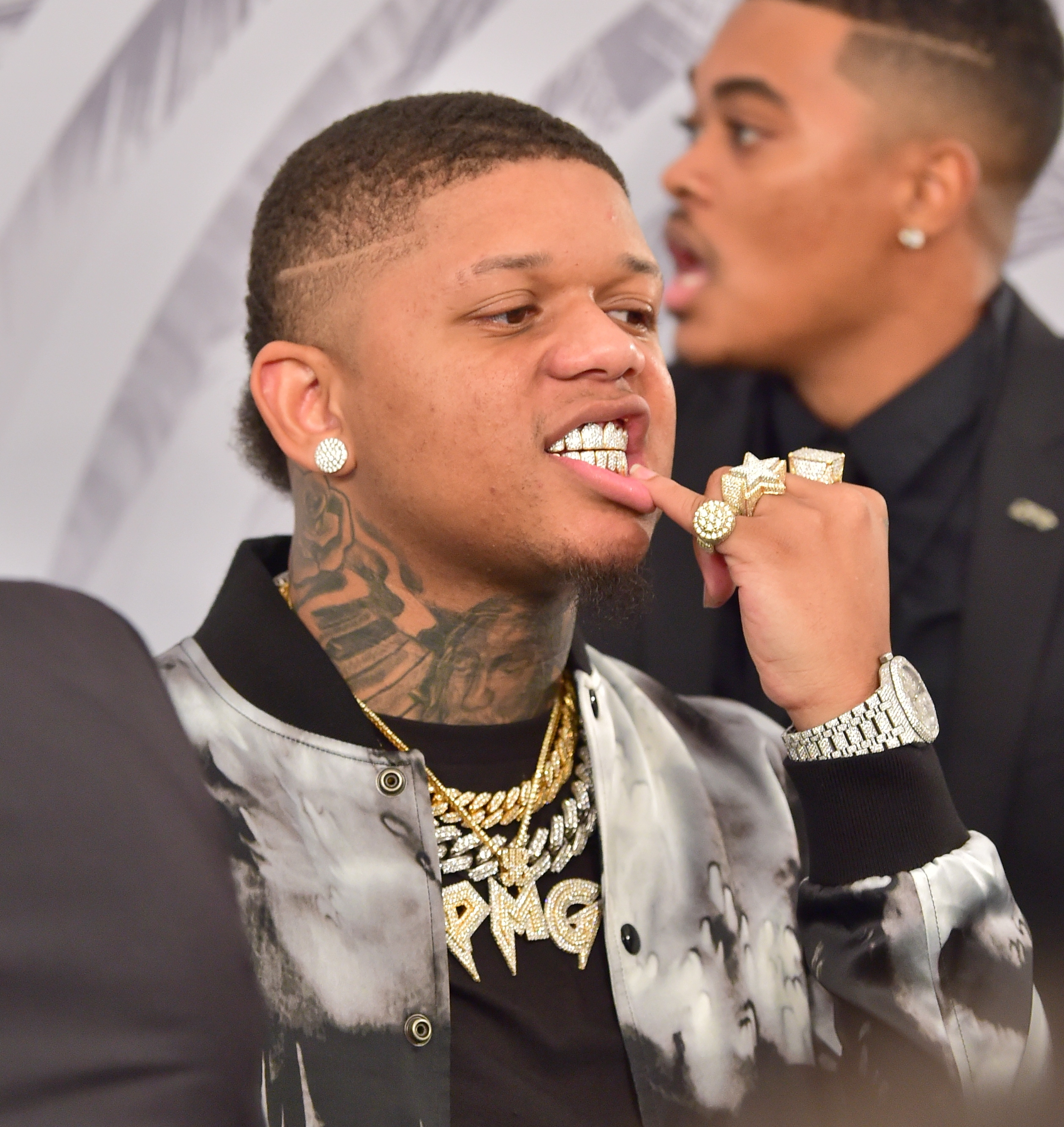 Rapper Yella Beezy was shot in a drive-by shooting Sunday, October 14